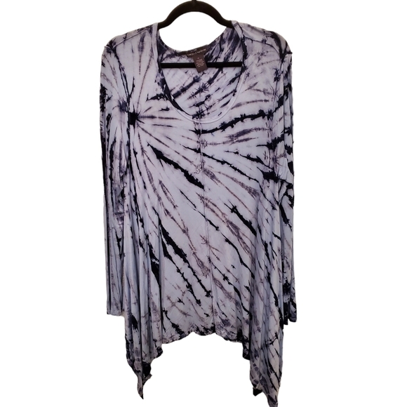 Chelsea & Theodore | Tops | Chelsea Theodore Xl Rayon Blend Paint ...